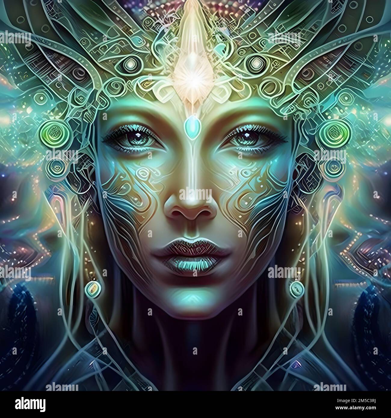 Dmt art hi-res stock photography and images - Alamy