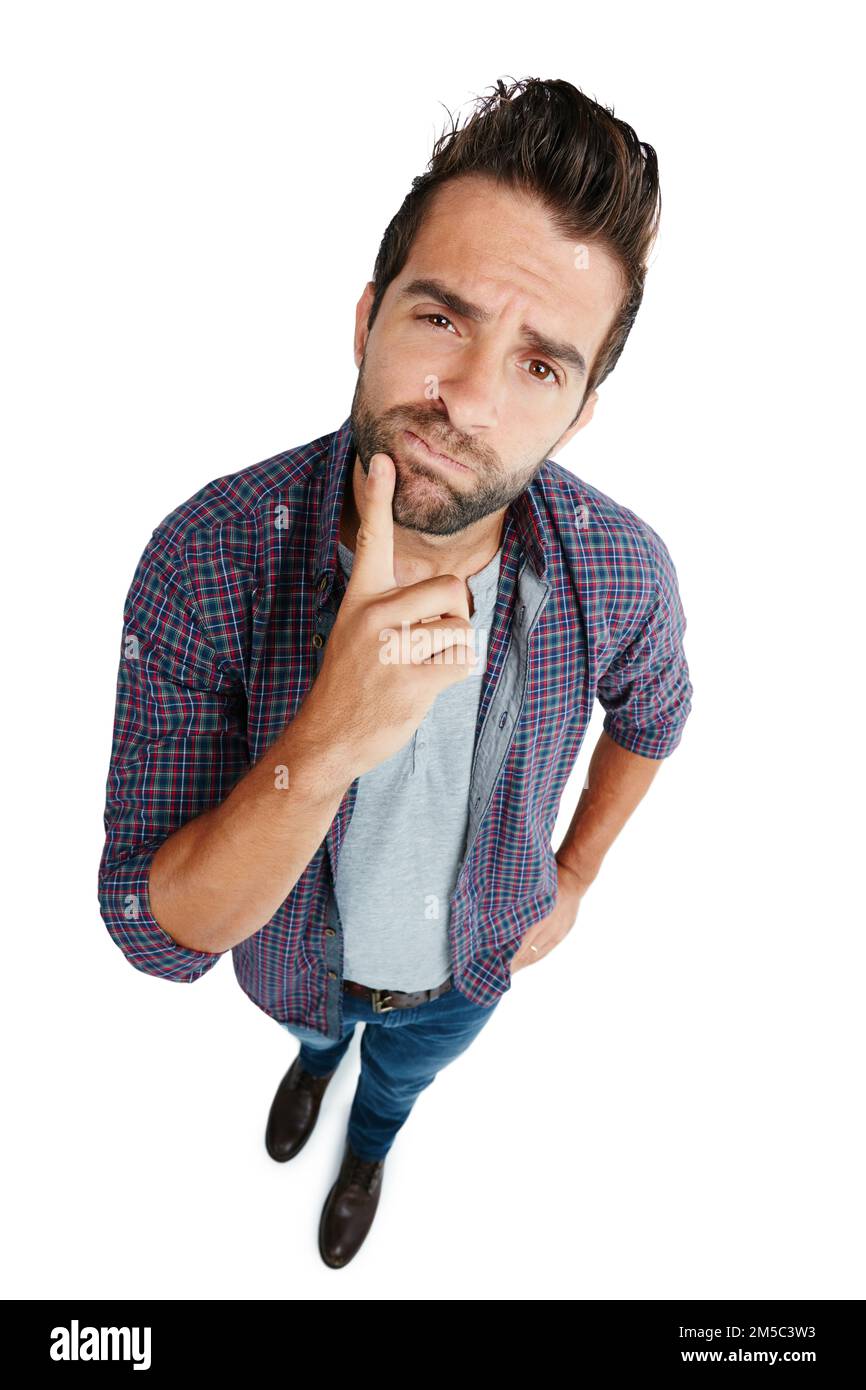 Just imagine what you can do with all this copyspace. a young man ...