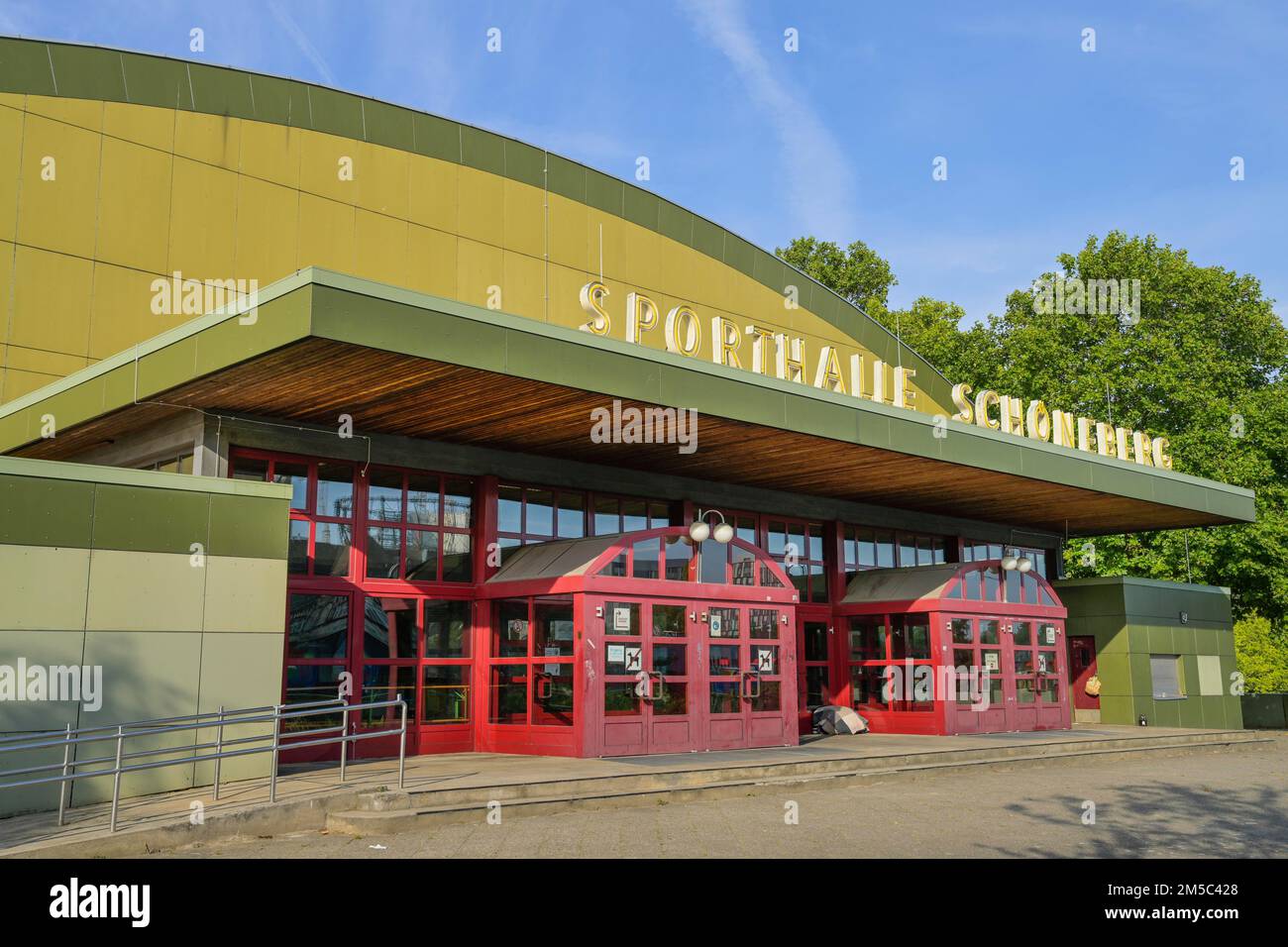 Schoeneberg Sports Hall, Sachsendamm, Schoeneberg, Tempelhof ...