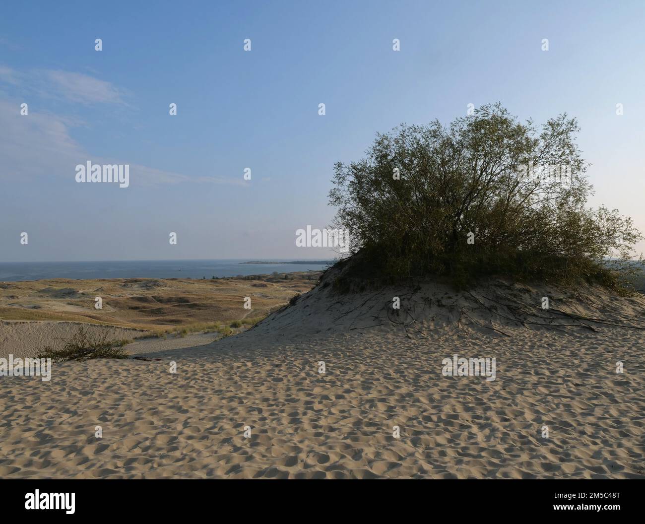 The Parnidis Dune in the Curonian Spit National Park is one of the ...