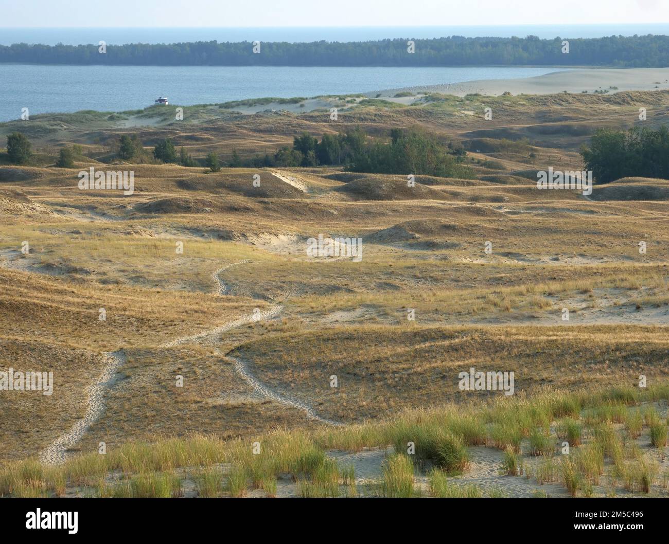 The Parnidis Dune in the Curonian Spit National Park is one of the ...