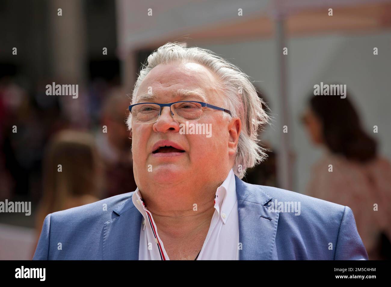 German actor Bernd Stegemann on the red carpet, Berlin, Germany Stock ...