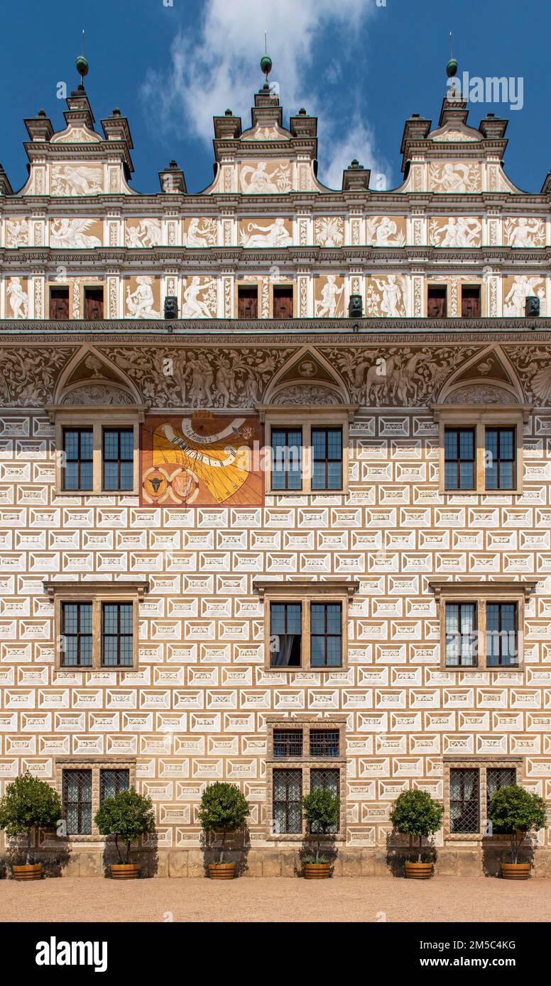 Renaissance chateau Litomysl Castle, Czech Republic Stock Photo - Alamy
