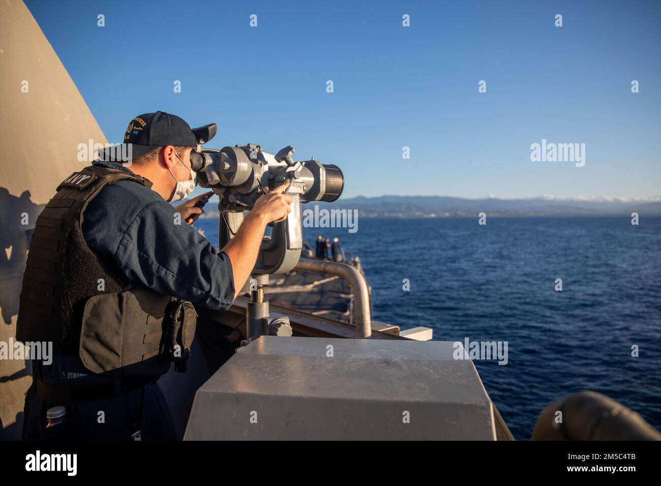 220227-N-HD110-1018 PONCE, Puerto Rico - (Feb. 27, 2022) -- Gunner’s ...