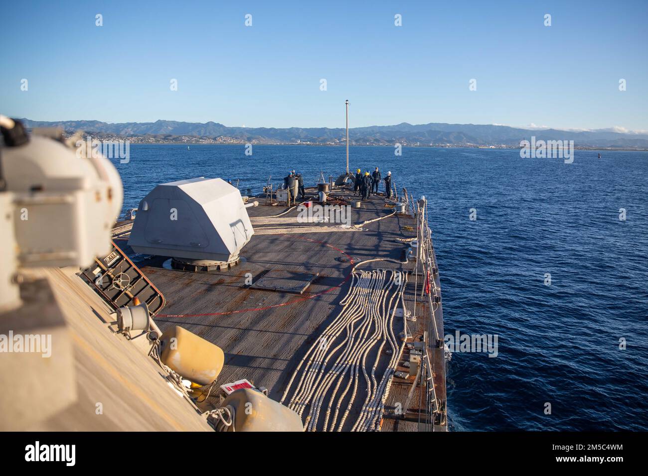 220227-N-HD110-1032 PONCE, Puerto Rico - (Feb. 27, 2022) -- The Freedom ...