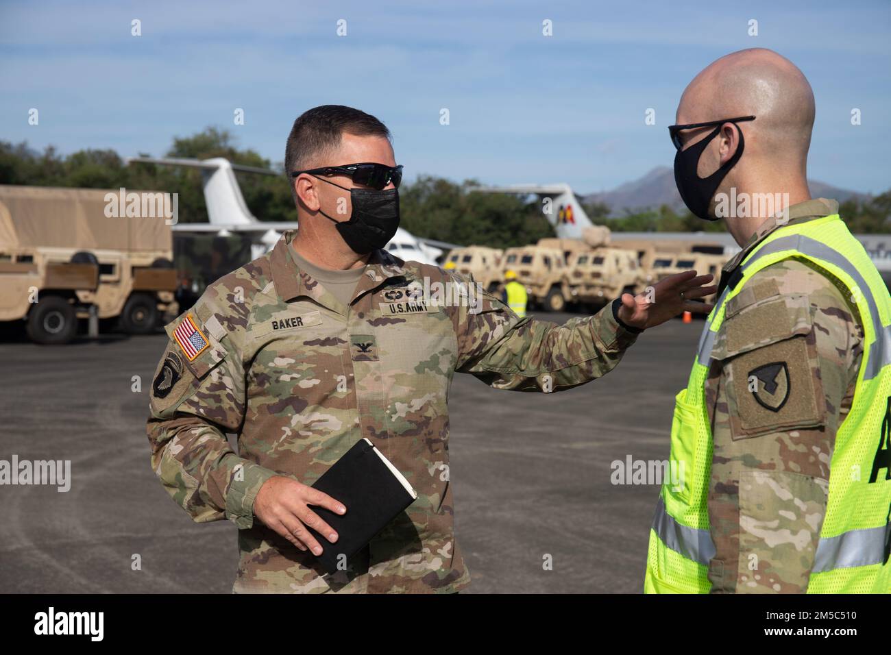 25th Infantry Division’s Deputy Commander-Support Col. Phillip C. Baker ...