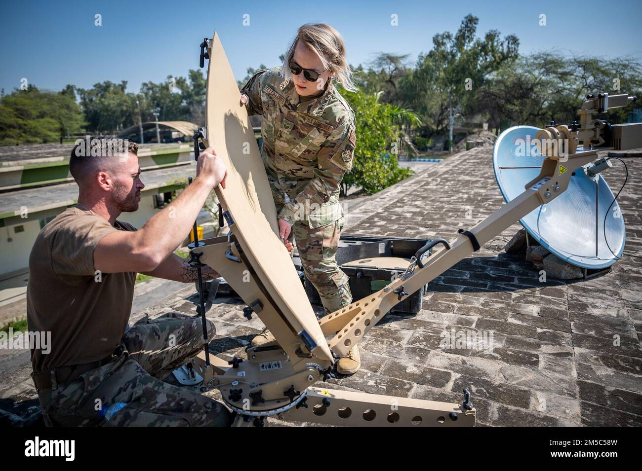 Communications fly away kit hi-res stock photography and images - Alamy