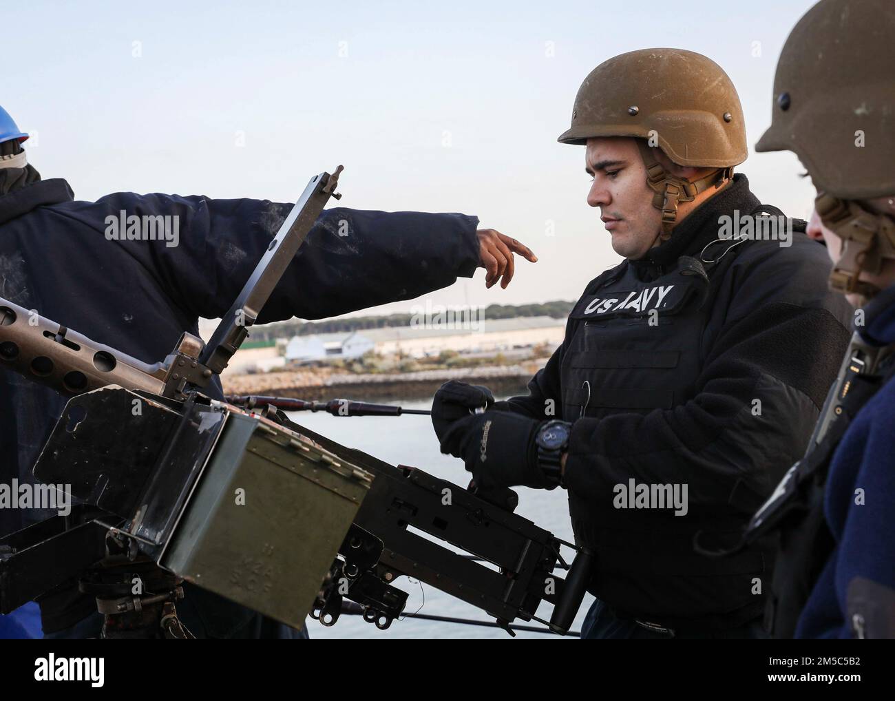 ROTA, Spain (Feb. 28, 2022) – Gunner's Mate 1st Class Abraham Cook ...