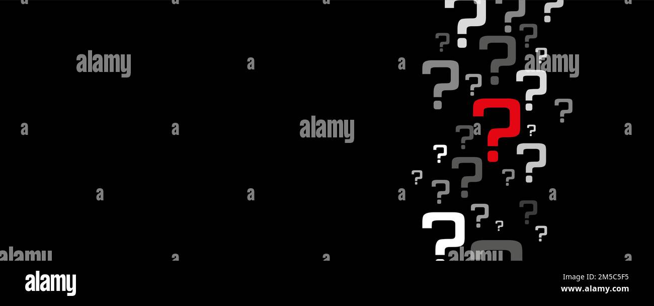 text with question mark on white background Stock Vector Image & Art ...