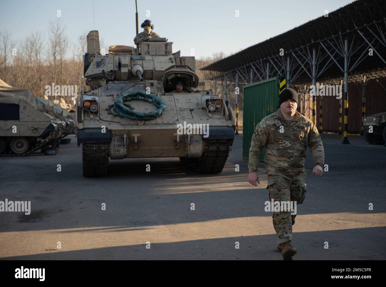 Sgt. Adrian Dominguez, a team leader assigned to 2nd Battalion, 34th ...
