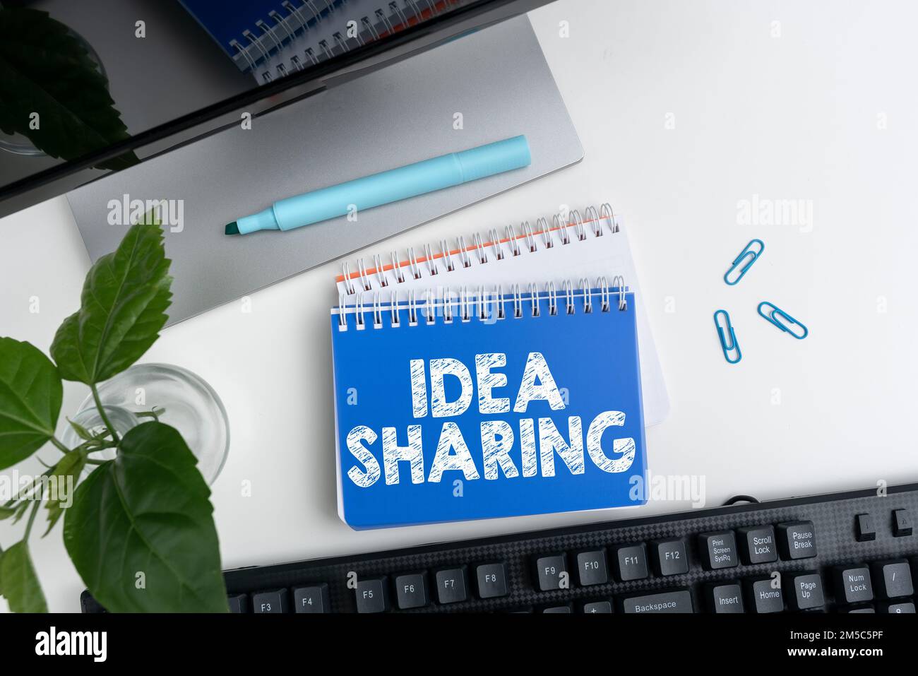 Inspiration showing sign Idea Sharing. Word Written on Startup launch ...