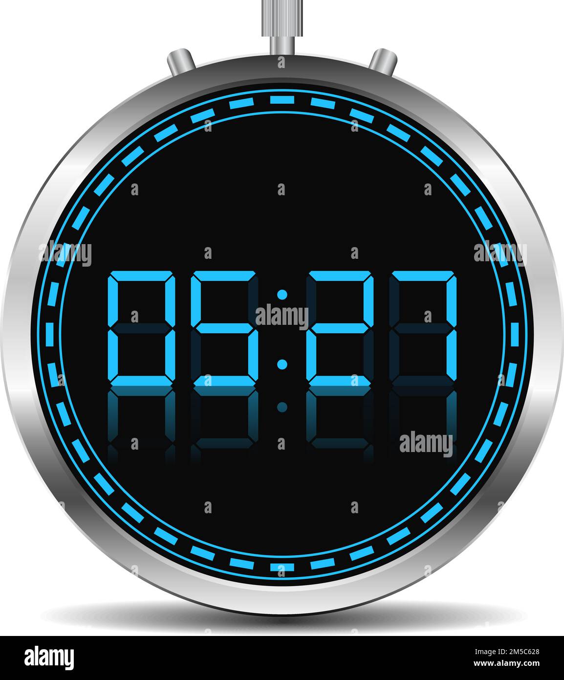 Digital Timer Vector Eps10 Illustration Stock Vector Image And Art Alamy
