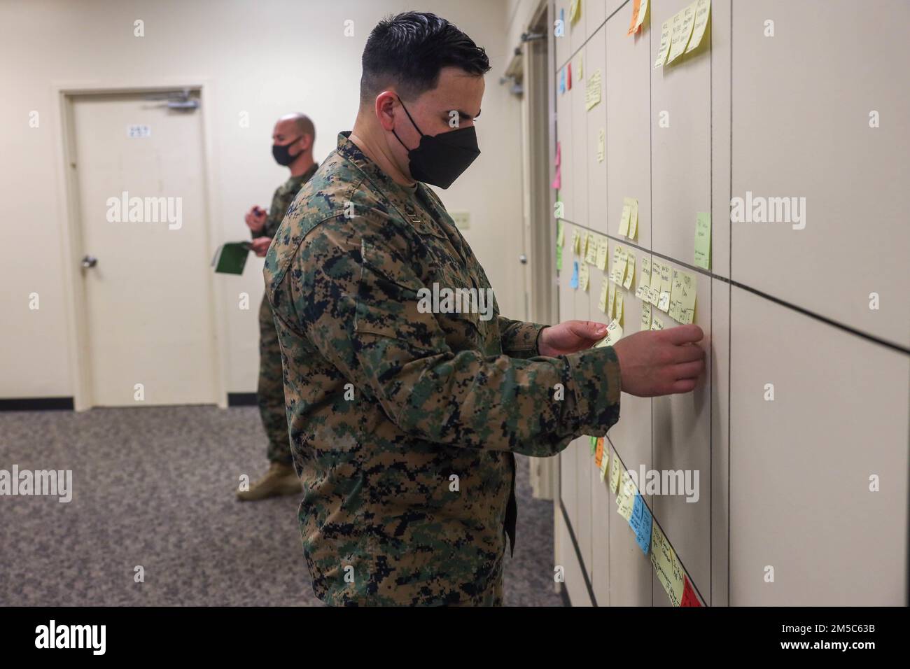 U.S. Marine Corps Capt. Davidson Venancio, a force protection/ training ...