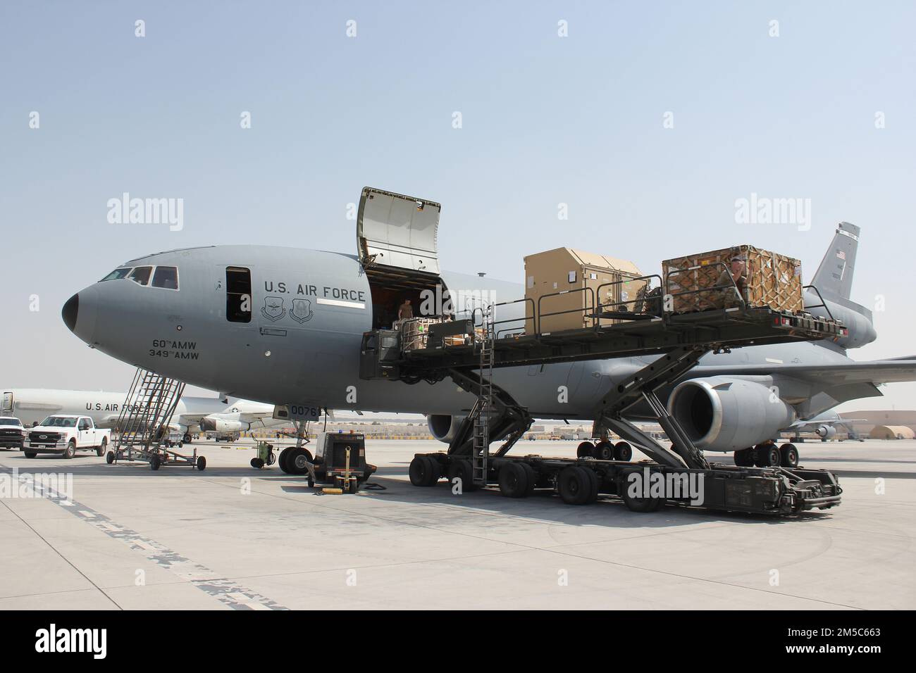 Airmen from the Air Transportation Function, 380th Expeditionary ...