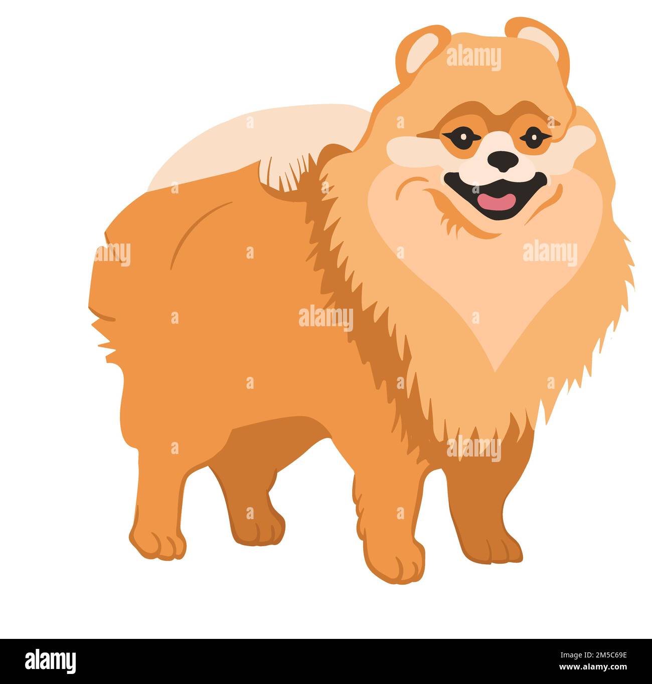 Digital And Textile Print Dogs Image Stock Photo - Alamy