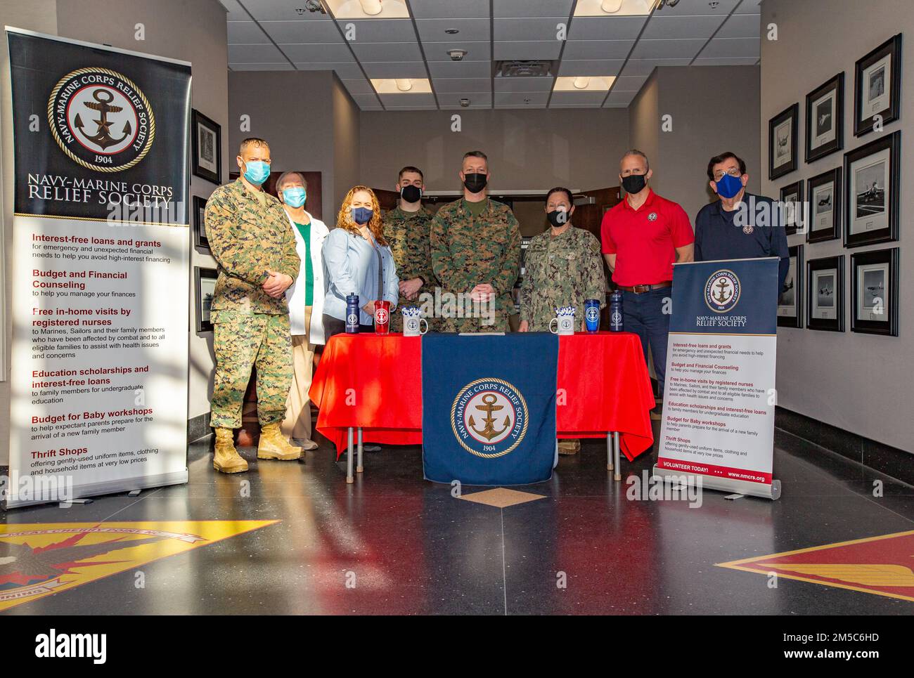 Leaders of Marine Corps Air Station (MCAS) Cherry Point and Naval ...