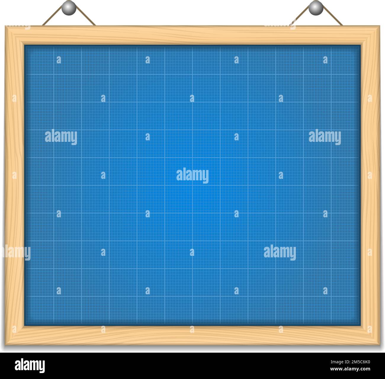 Board with blueprint, vector eps10 illustration Stock Vector Image ...