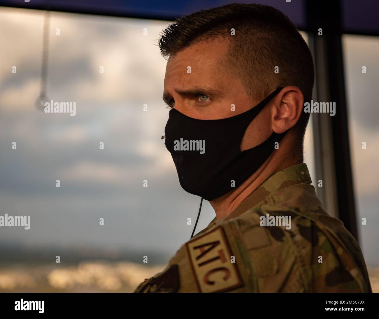 Senior Airman Andrew Jeffers, 18th Operations Support Squadron air ...