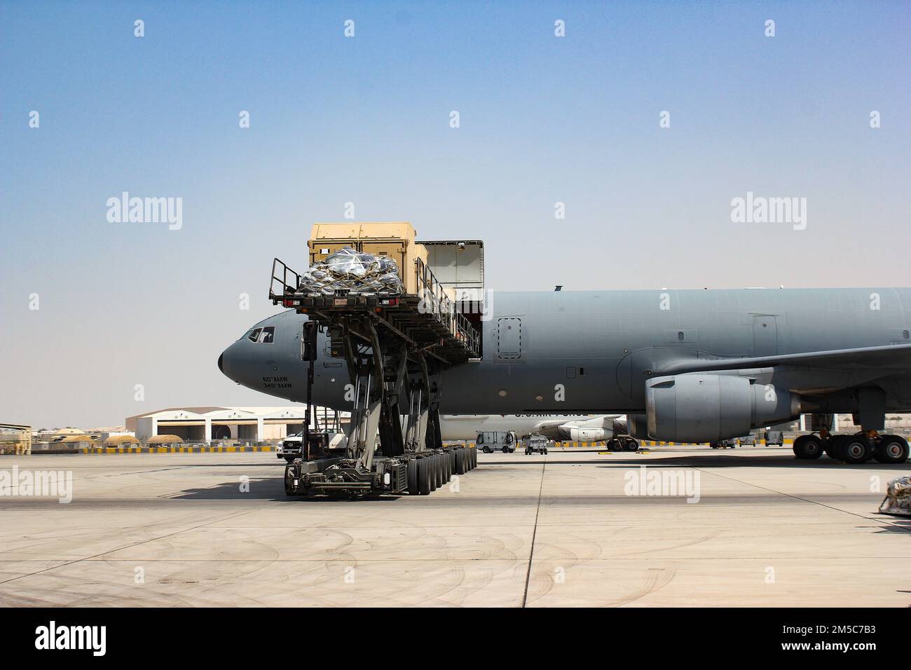 Airmen from the Air Transportation Function, 380th Expeditionary ...
