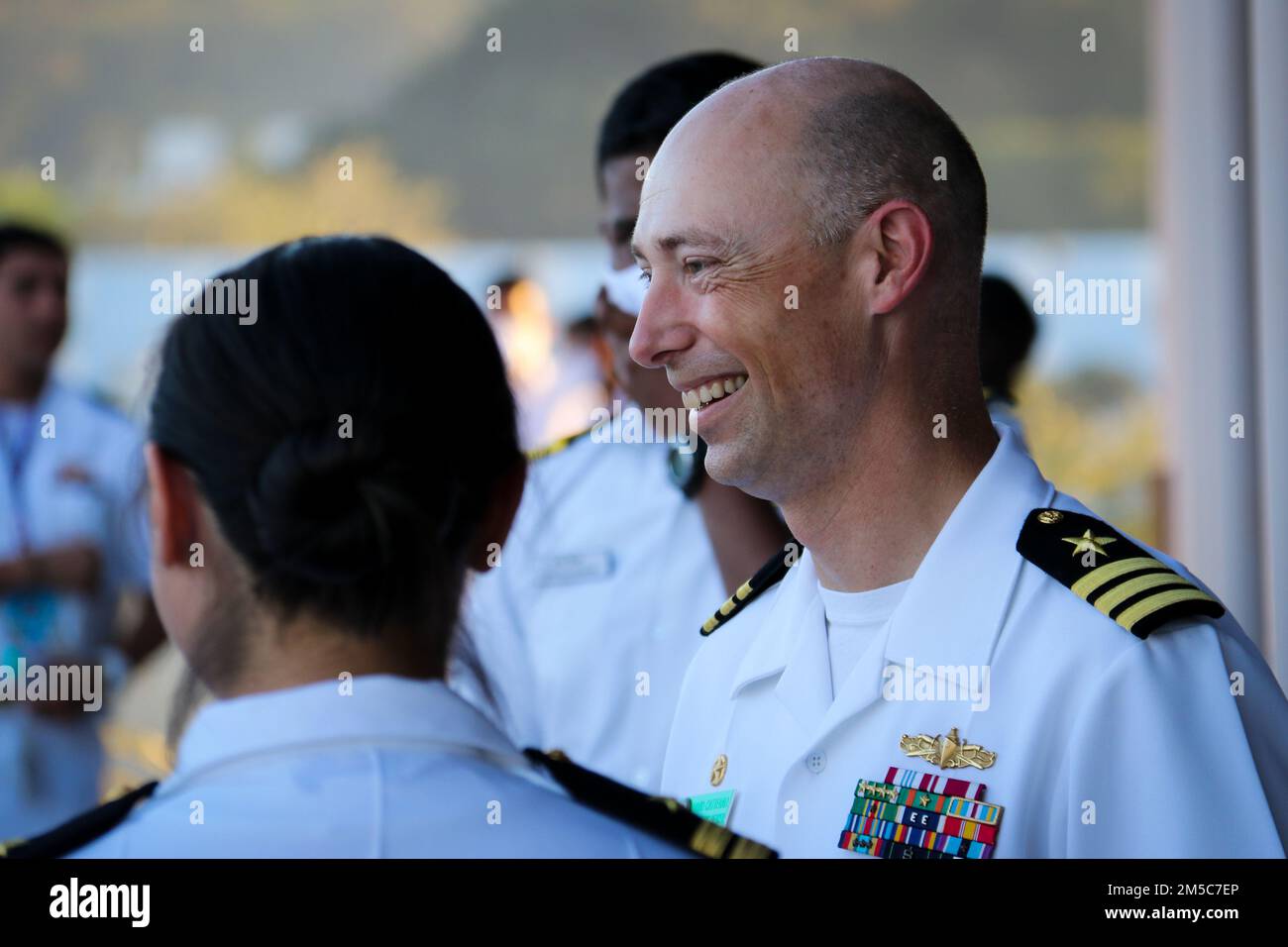 INS SATAVAHANA, India (Feb. 28, 2022) – Cdr. David J. Catterall ...