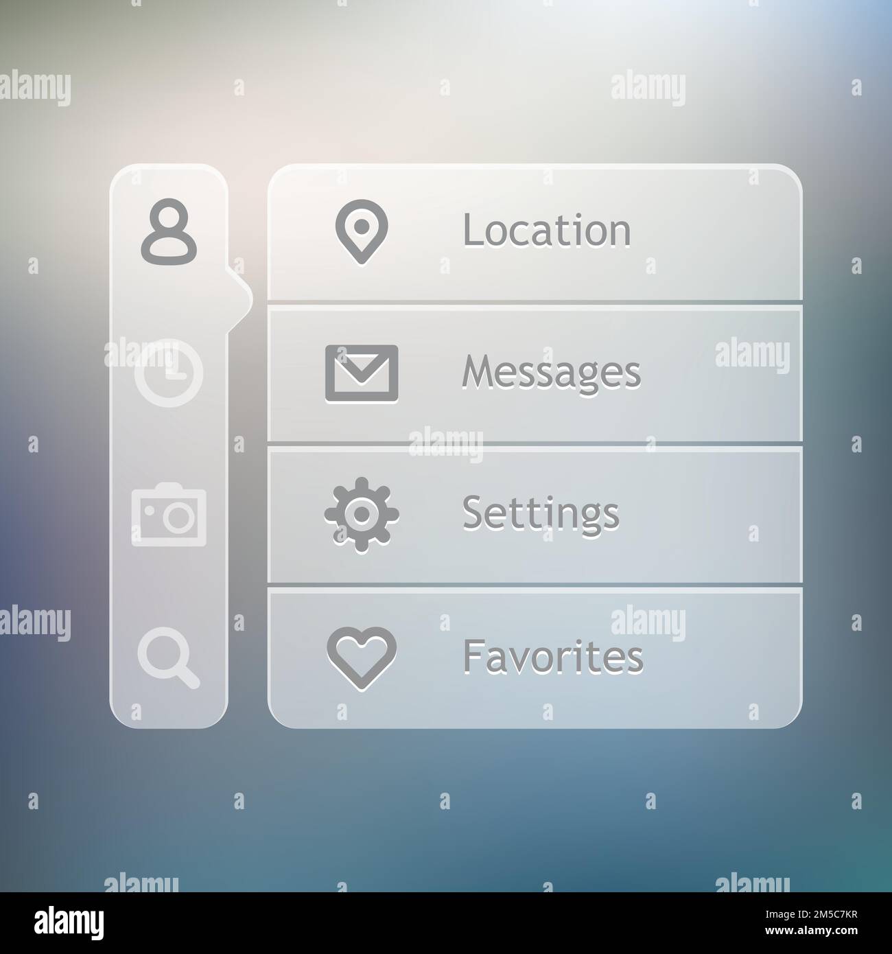 Dropdown Menu Vector Illustration Eps 10 Stock Vector Image And Art Alamy