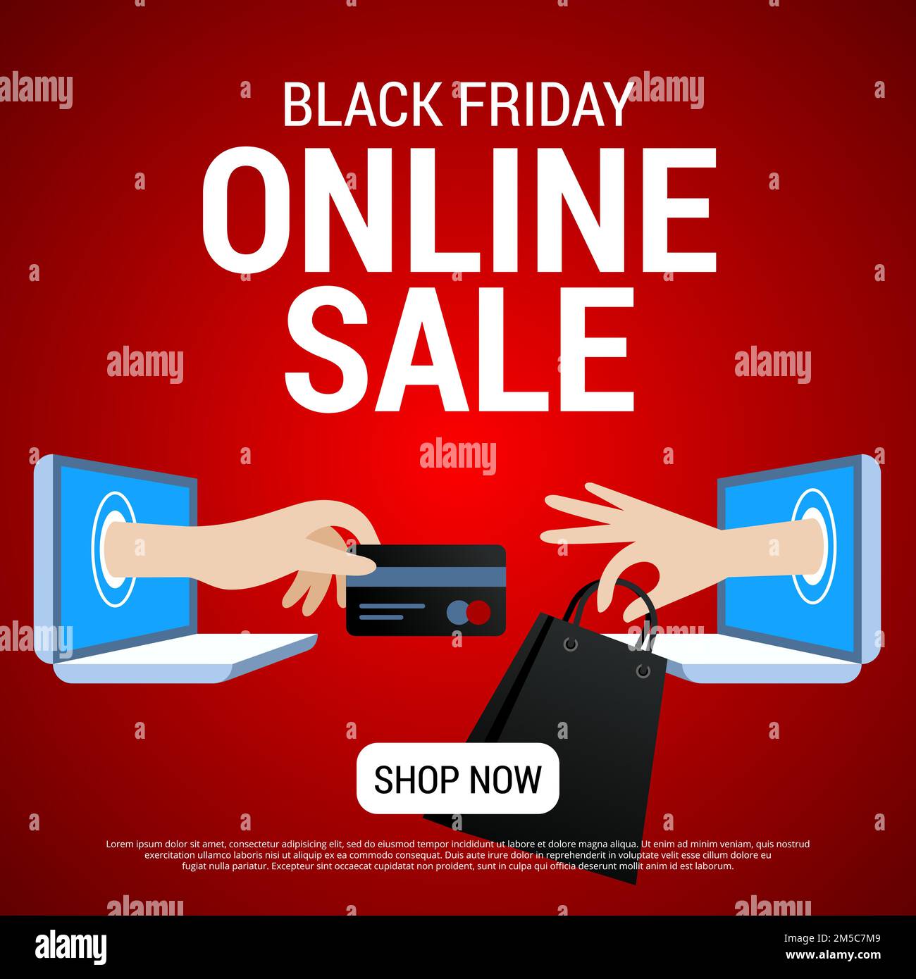 Black friday credit card Stock Vector Images - Alamy