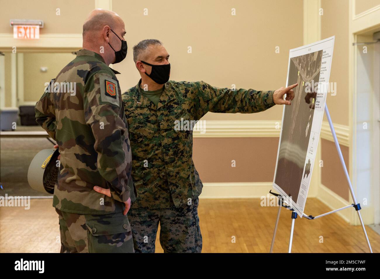 U.S. Marine Corps Chief Warrant Officer 5 Marine Gunner Joshua Smith, a ...