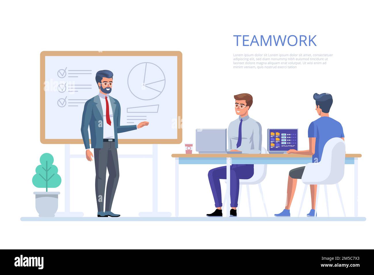 Team work in office. Creative team idea discussion people. Business ...
