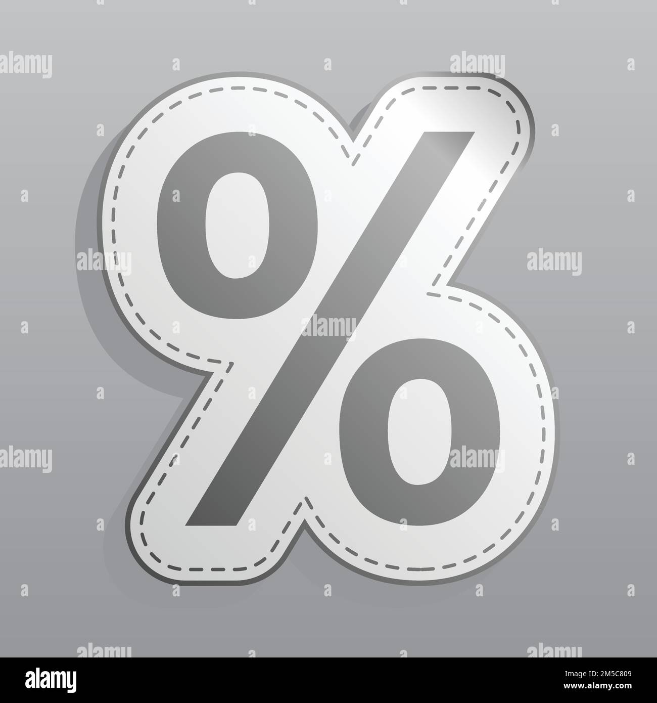 percent sticker icon illustration Stock Vector Image & Art - Alamy