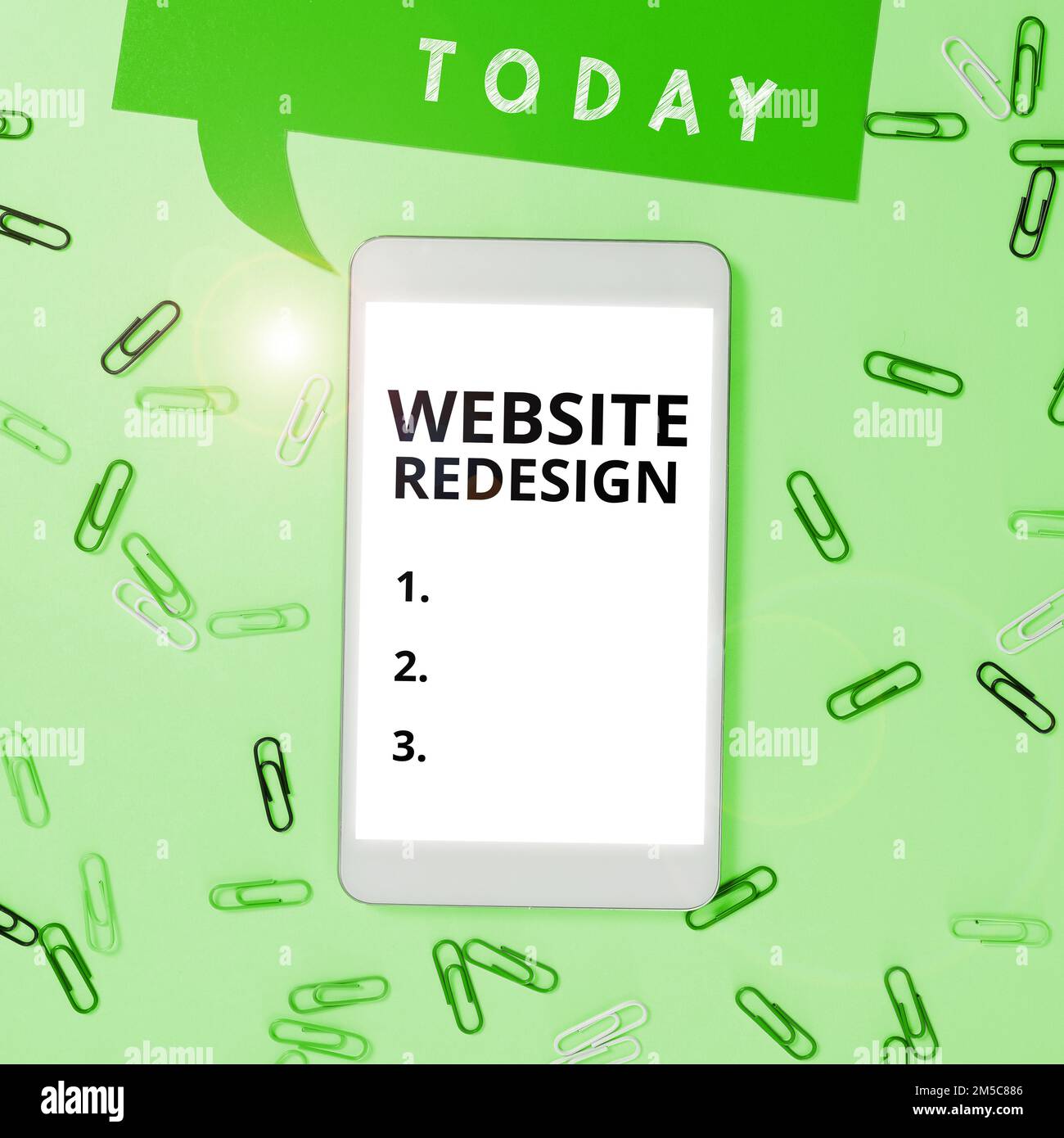 Sign displaying Website Redesign. Word Written on modernize improver or evamp your website's ...