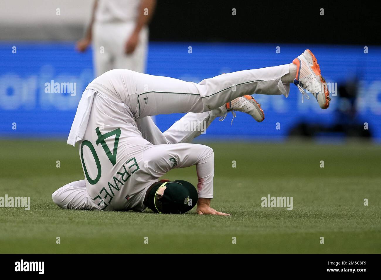 Melbourne, Australia, 28 December, 2022. Sarel Erwee of South Africa ...