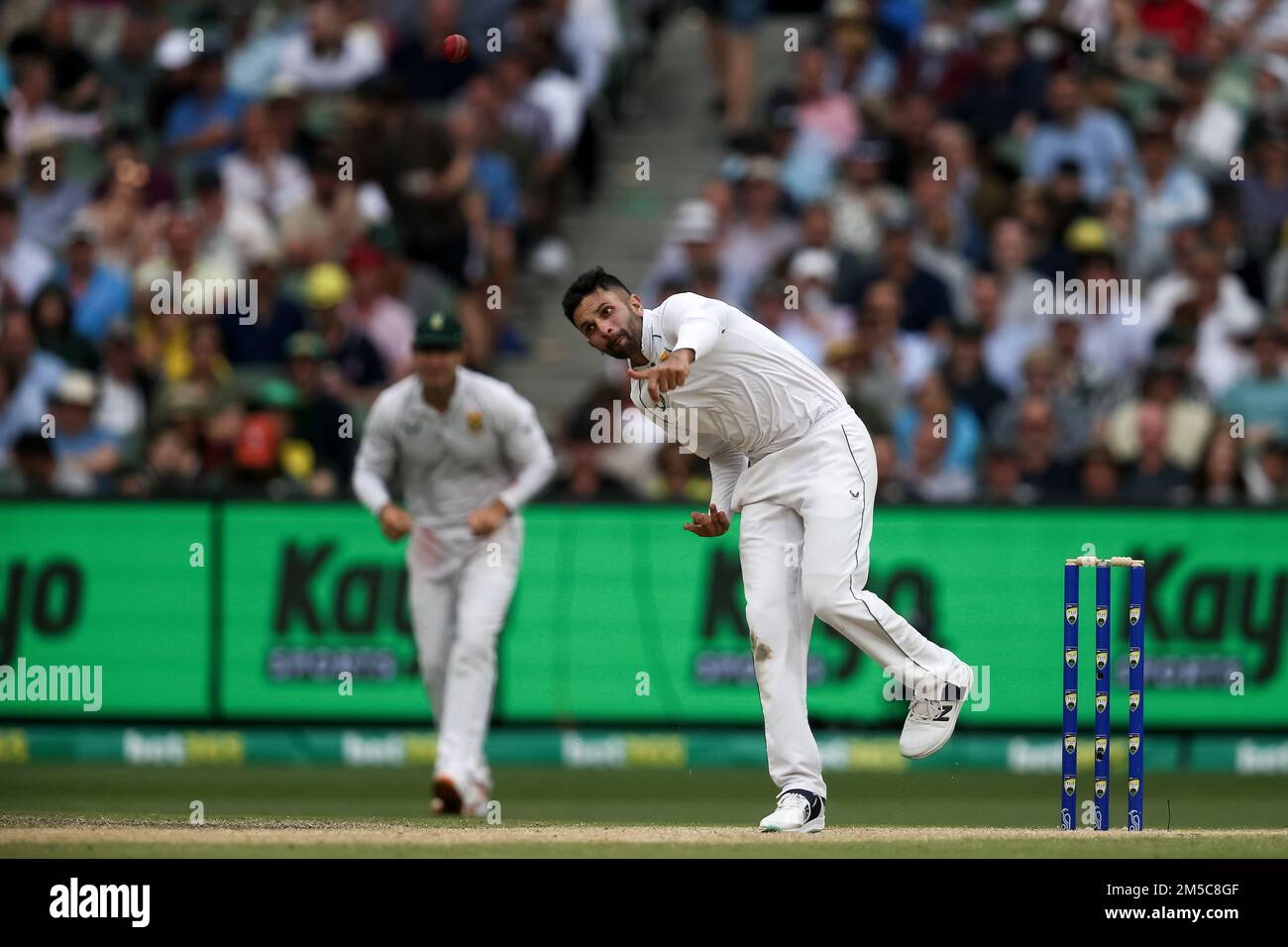 Melbourne, Australia, 28 December, 2022. Kagiso Rabada of South Africa ...