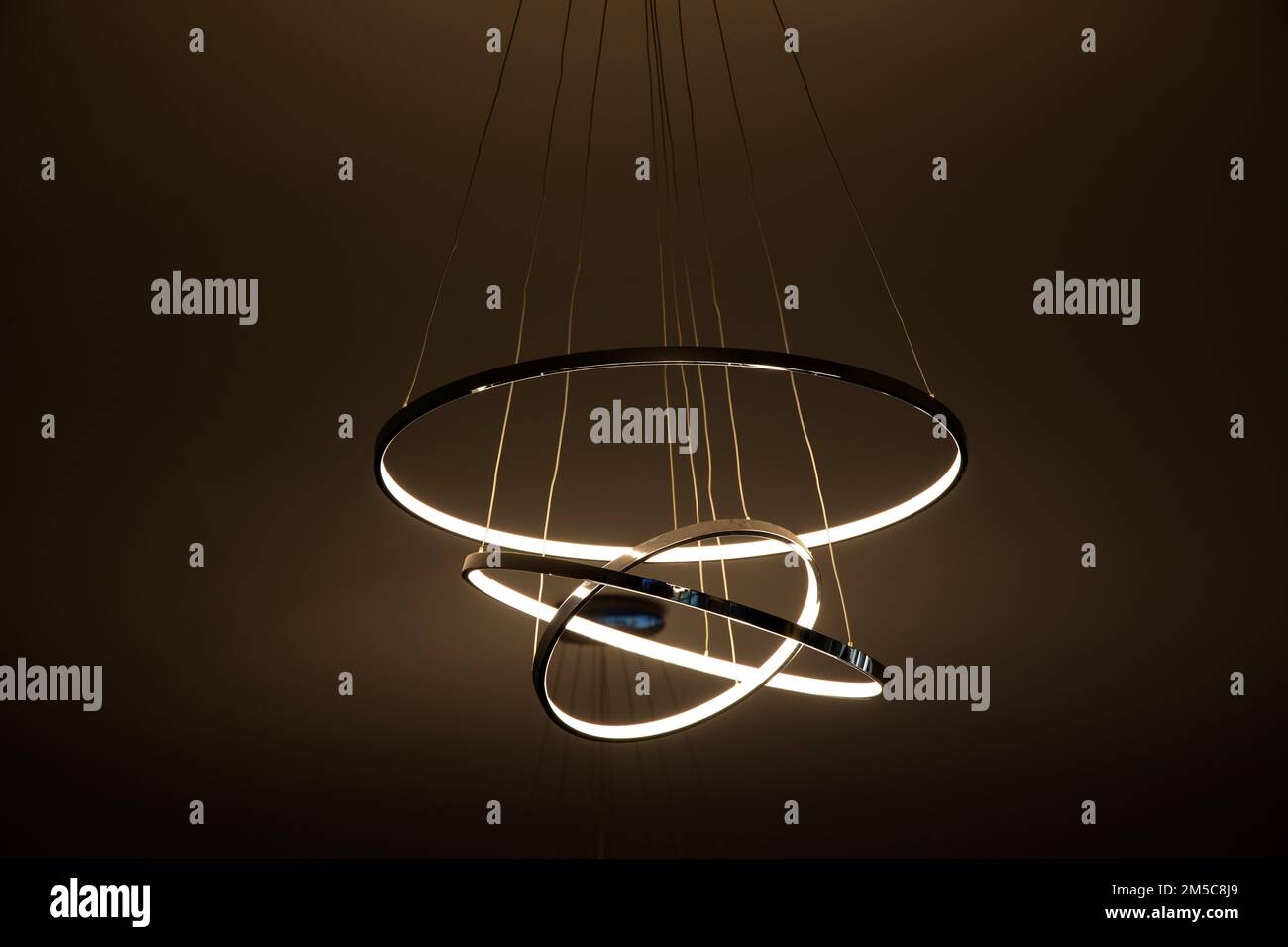 Hanging led chandelier hi-res stock photography and images - Alamy