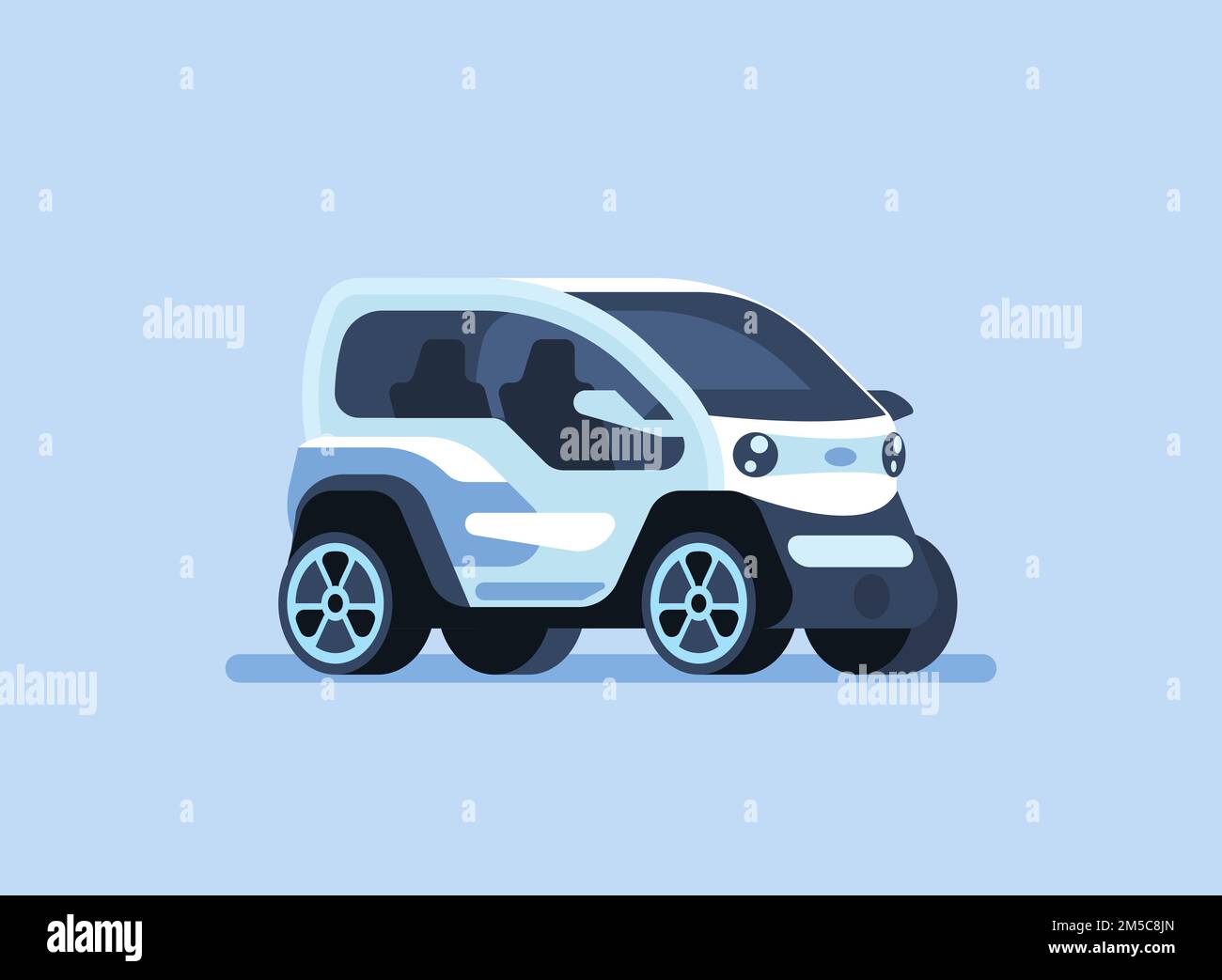 Autonomous self-driving Smart Car Driverless vehicle Vector ... Autonomous self-driving Smart Car Driverless vehicle Vector ...