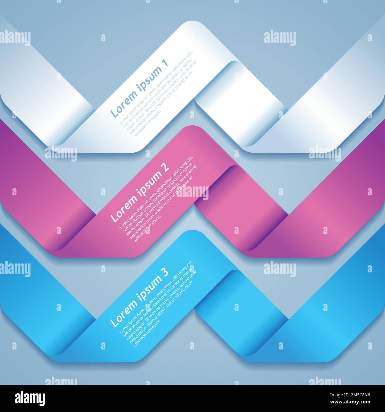 Blank ribbon visual hi-res stock photography and images - Alamy