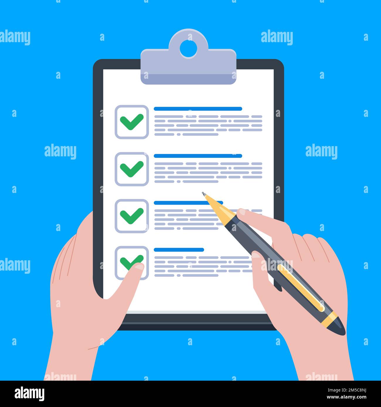 Claim form. Vector illustration flat design Stock Vector Image & Art ...