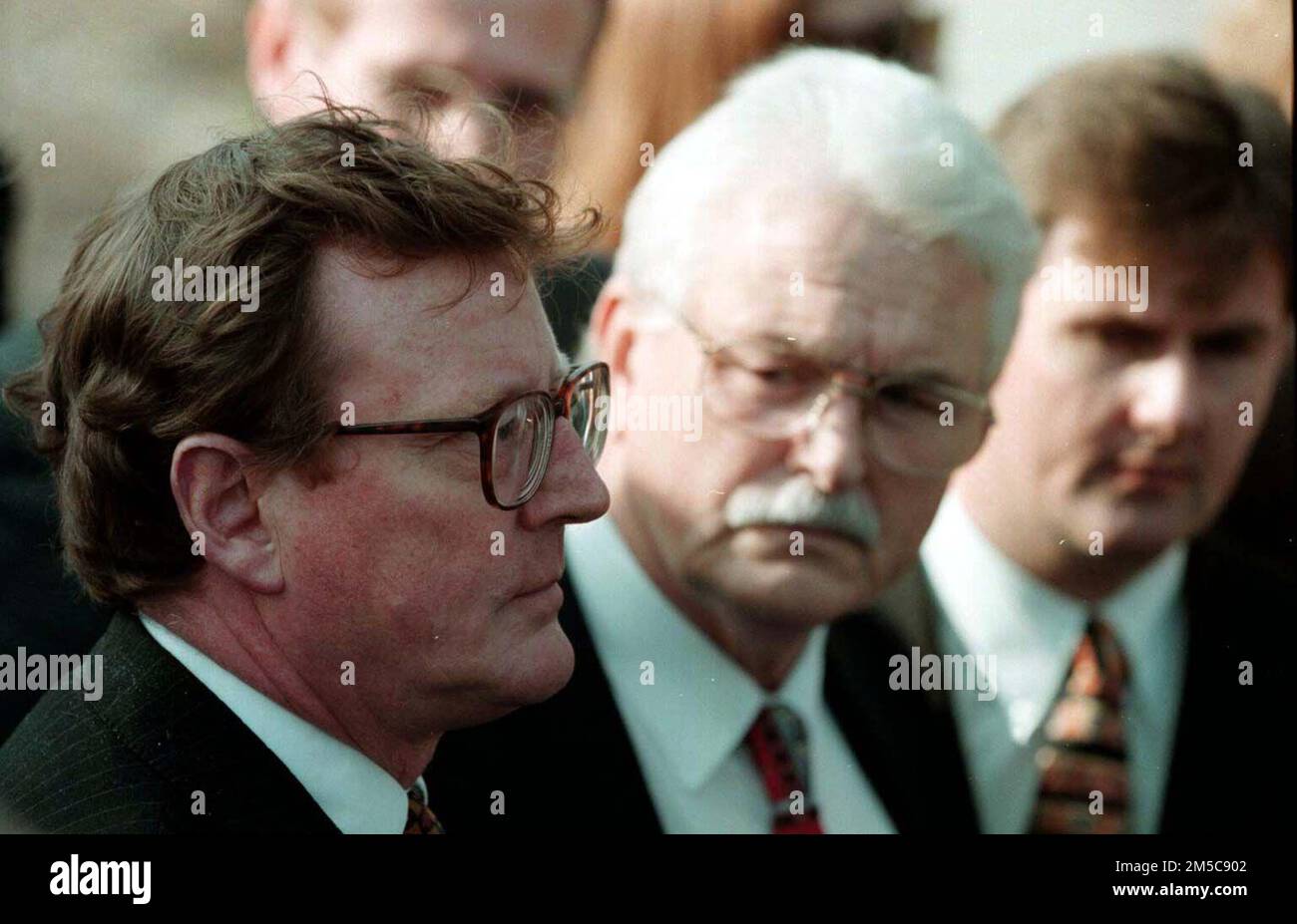 Ulster unionist party leader david trimble at castle buildings stormont ...