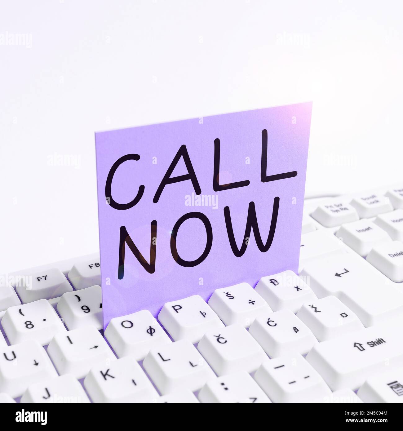 Writing displaying text Call Now. Conceptual photo To immediately ...