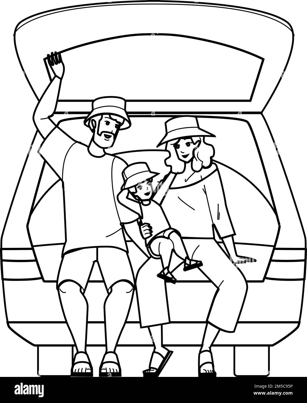 Child day trip Cut Out Stock Images & Pictures - Alamy