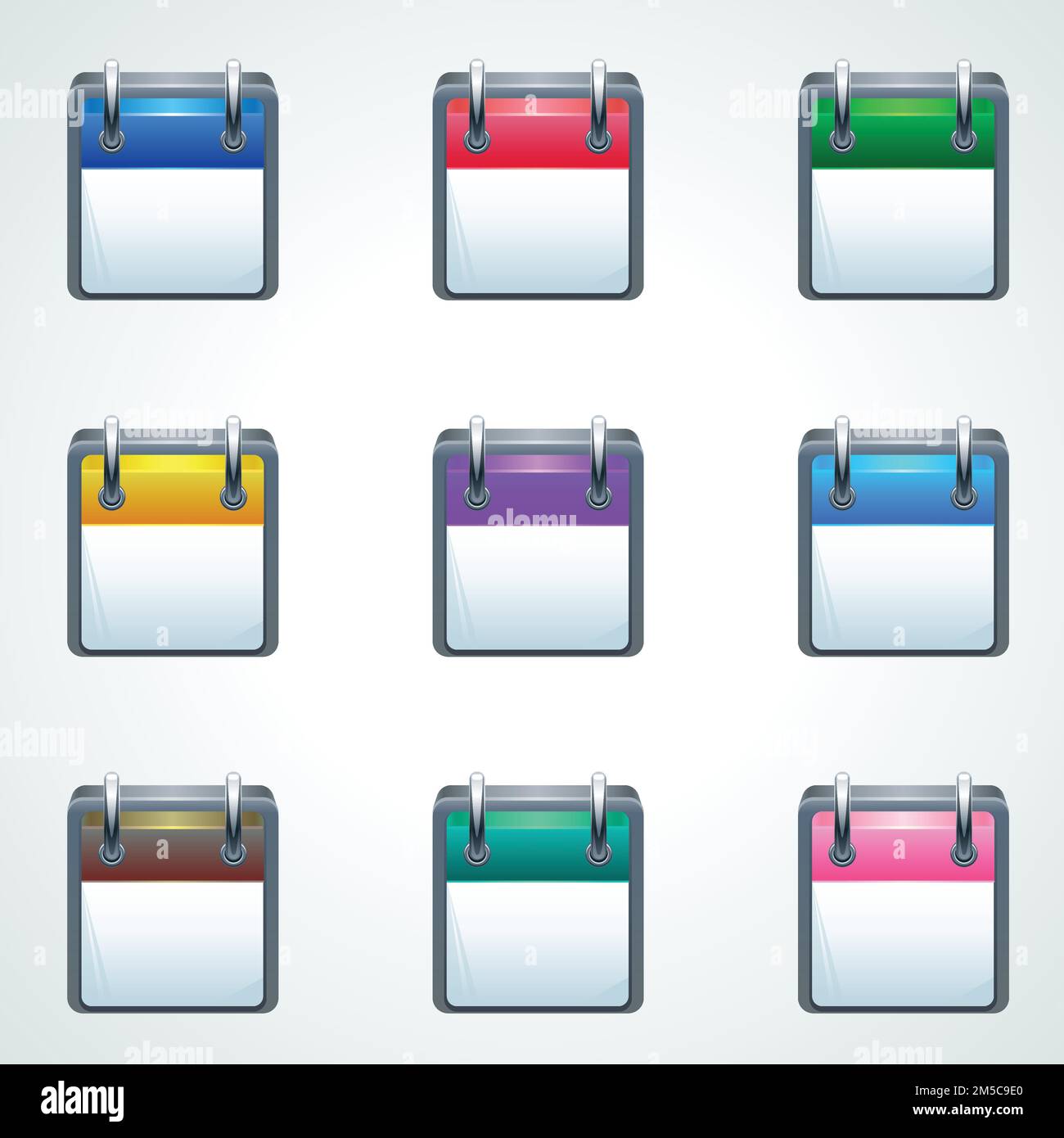 July calendar icon orange hi-res stock photography and images - Alamy