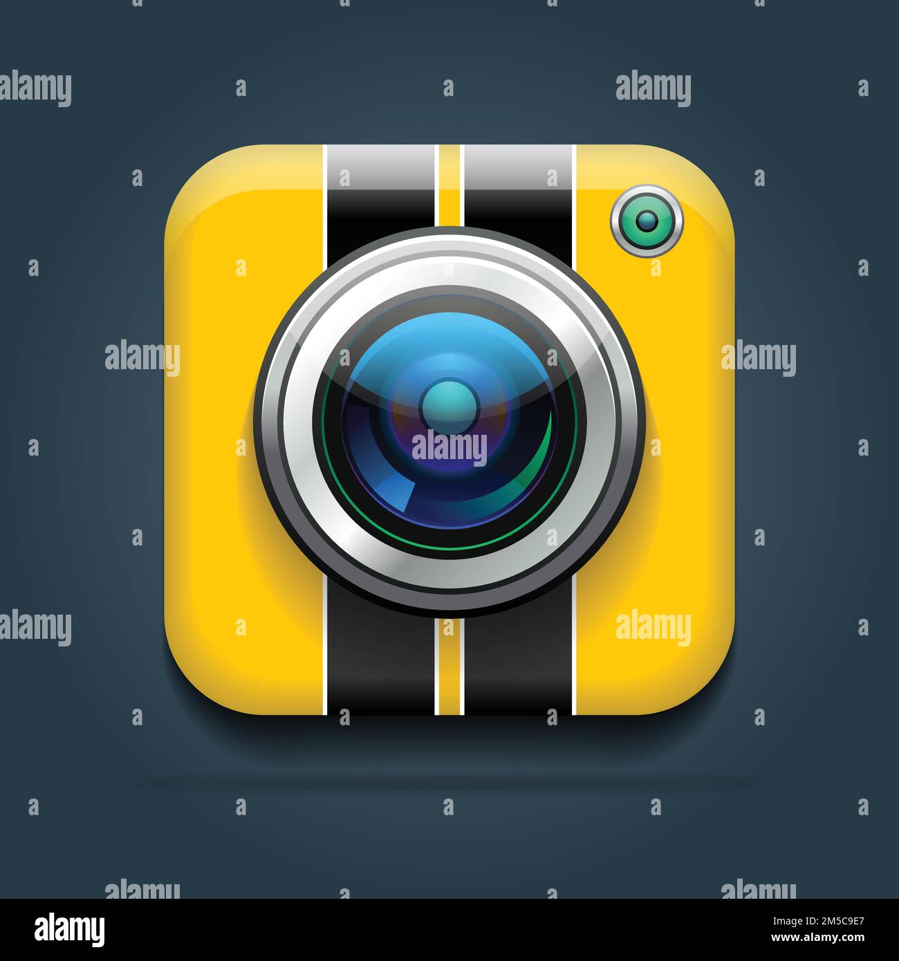 Vector illustration of a sport shockproof camera icon. Eps 10 Stock ...