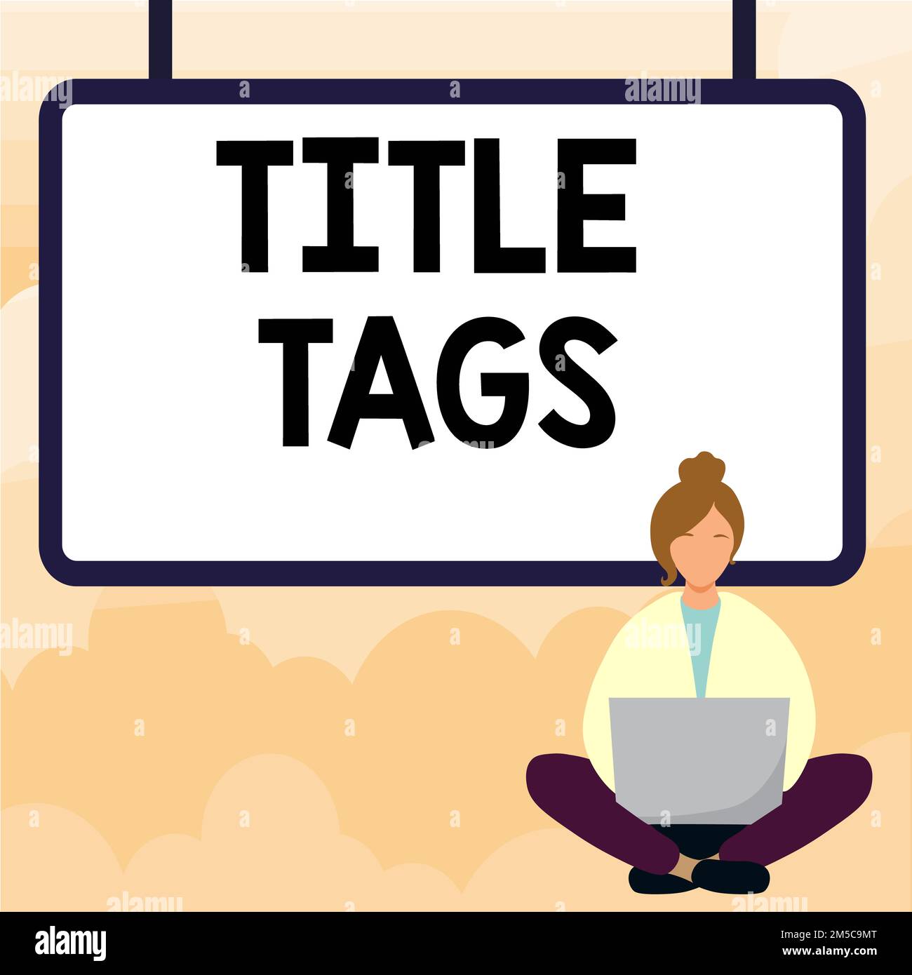 Text showing inspiration Title Tags. Word for the HTML element that ...