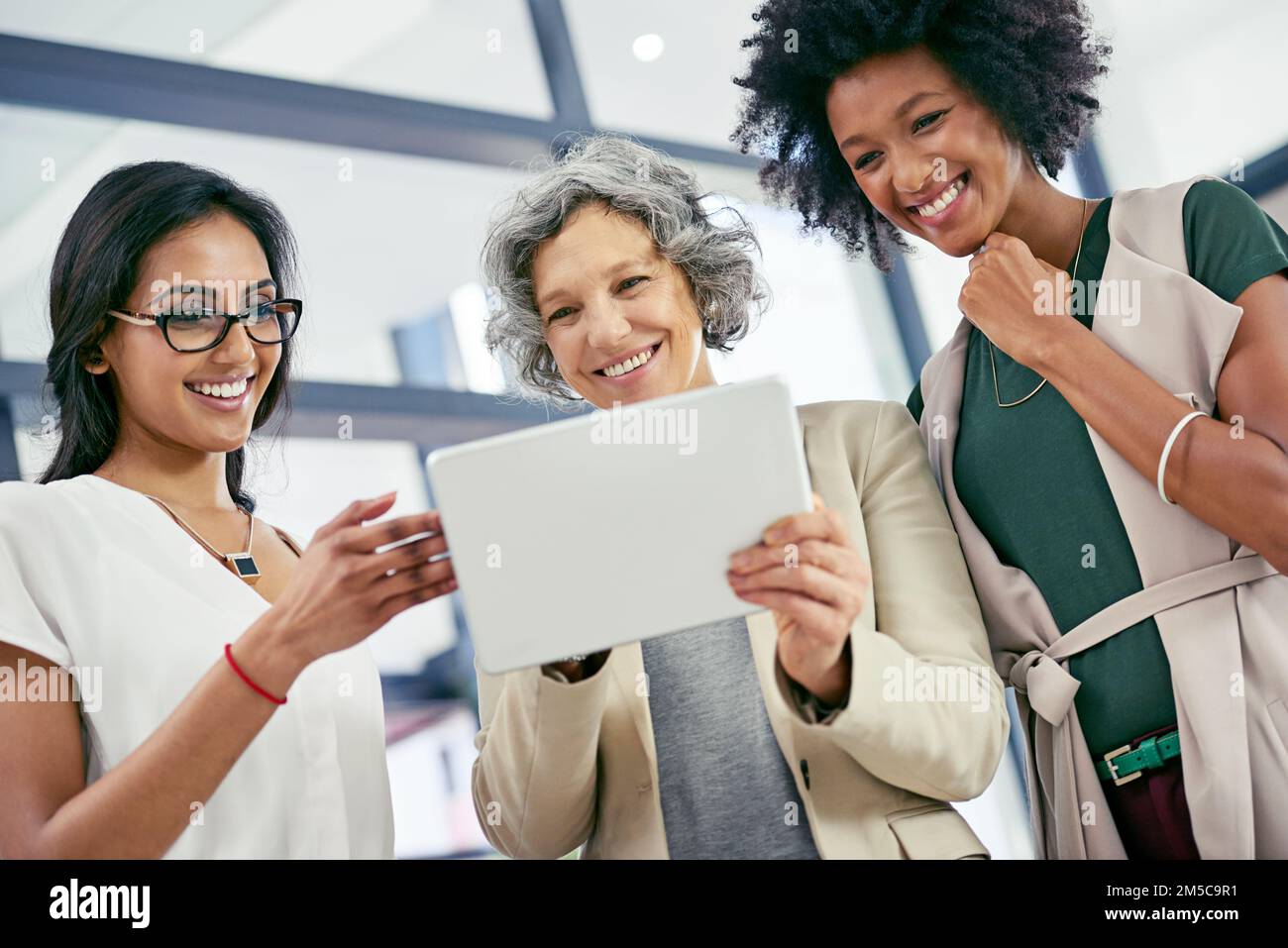 Getting their creative juices flowing by working together. a team of ...