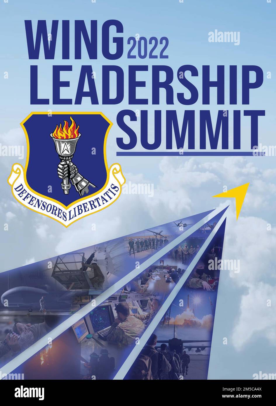 A booklet cover made for the Wing Leadership Summit for the 319th ...
