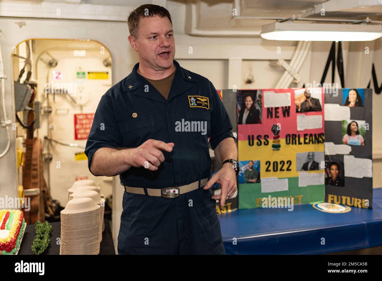 220228-N-XB010-1015 EAST CHINA SEA (Feb. 28, 2022) Capt. Douglas Graber ...