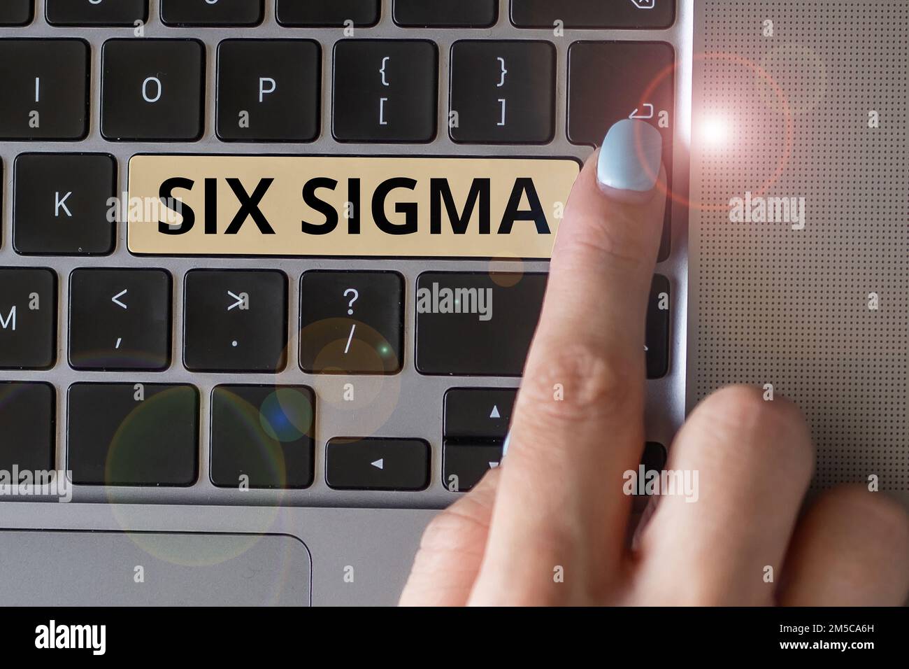 Conceptual caption Six Sigma. Business approach management techniques ... Conceptual caption Six Sigma. Business approach management techniques ...
