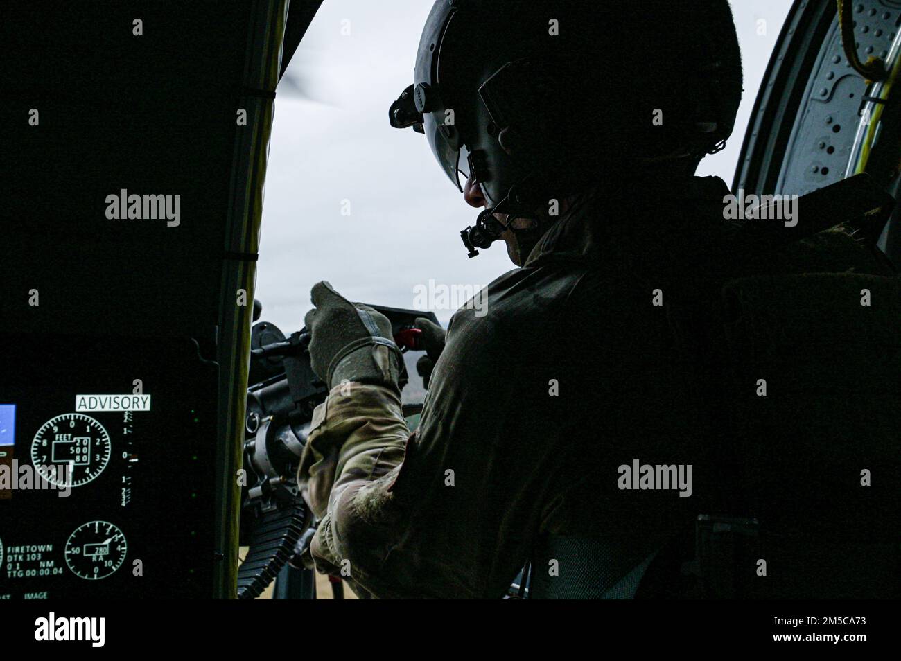 U.S. Air Force Master Sgt. Michael Kelly, 41st Rescue Squadron flight ...