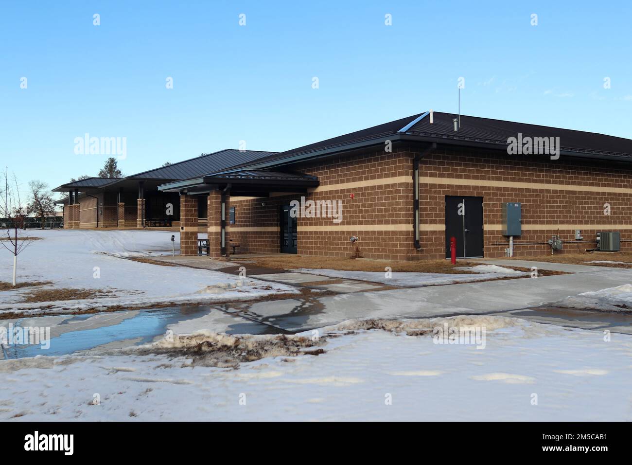 Simulations training facilities are shown Feb. 28, 2022, in the 200 ...