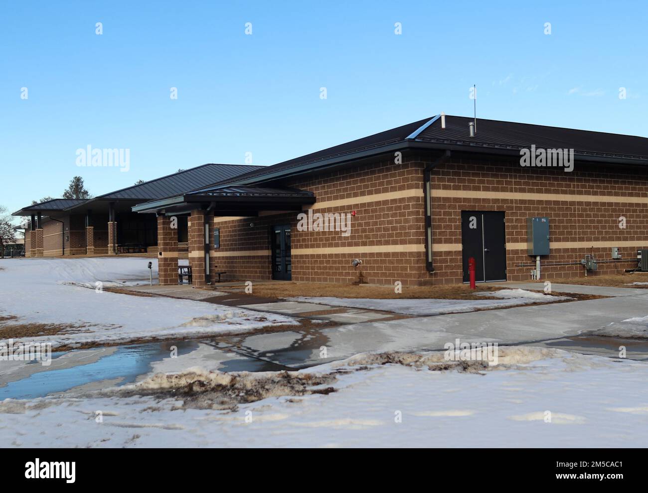 Simulations training facilities are shown Feb. 28, 2022, in the 200 ...