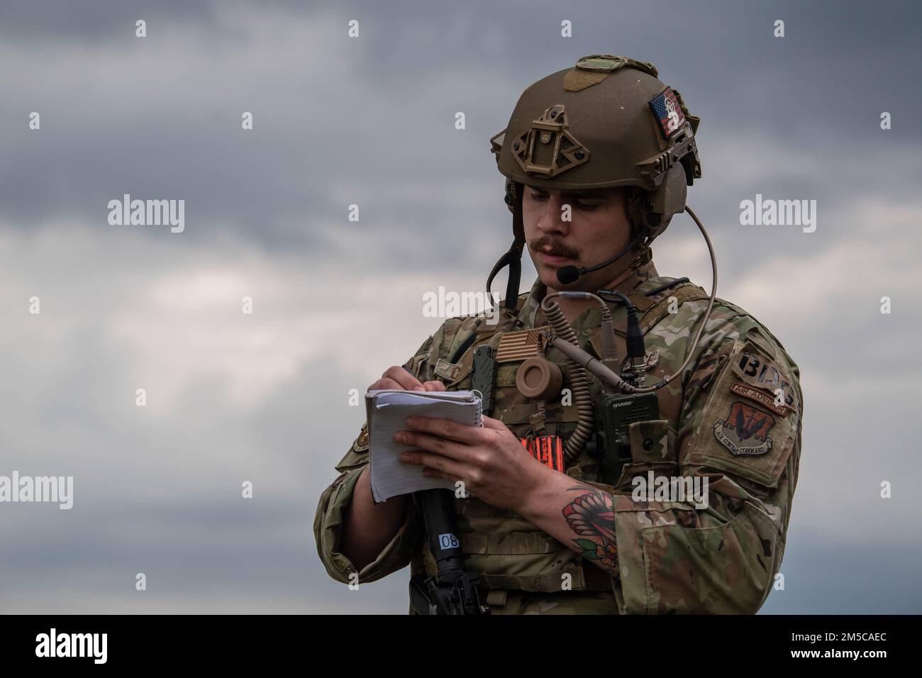 U.S. Air Force Senior Airman Peyton Collins, 822nd Base Defense ...
